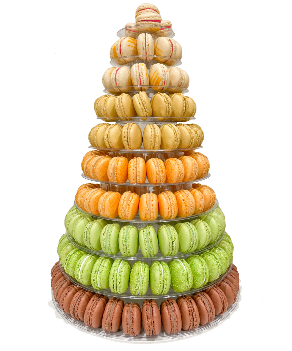 Macarons Parisiens - Pyramide de macarons